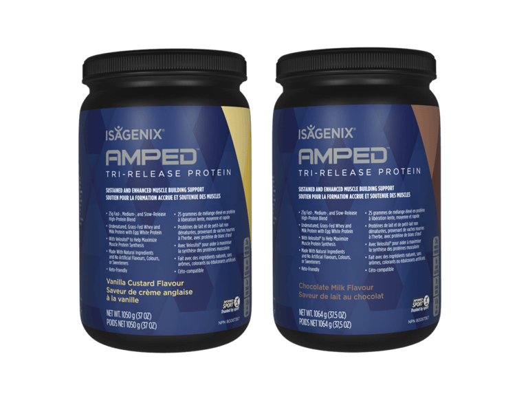 AMPED Tri Release Protein - Shake Your Health Up!